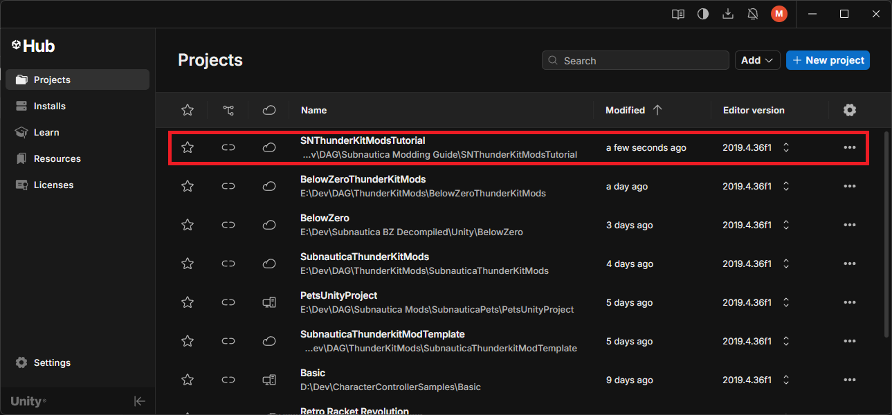 Installing Thunderkit | Subnautica Modding Guide
